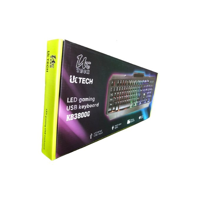 کیبورد مخصوص بازی مدل KB3800G – فروشگاه اینترنتی الماس- مرجع تخصصی قطعات لپ تاپ و کامپیوتر